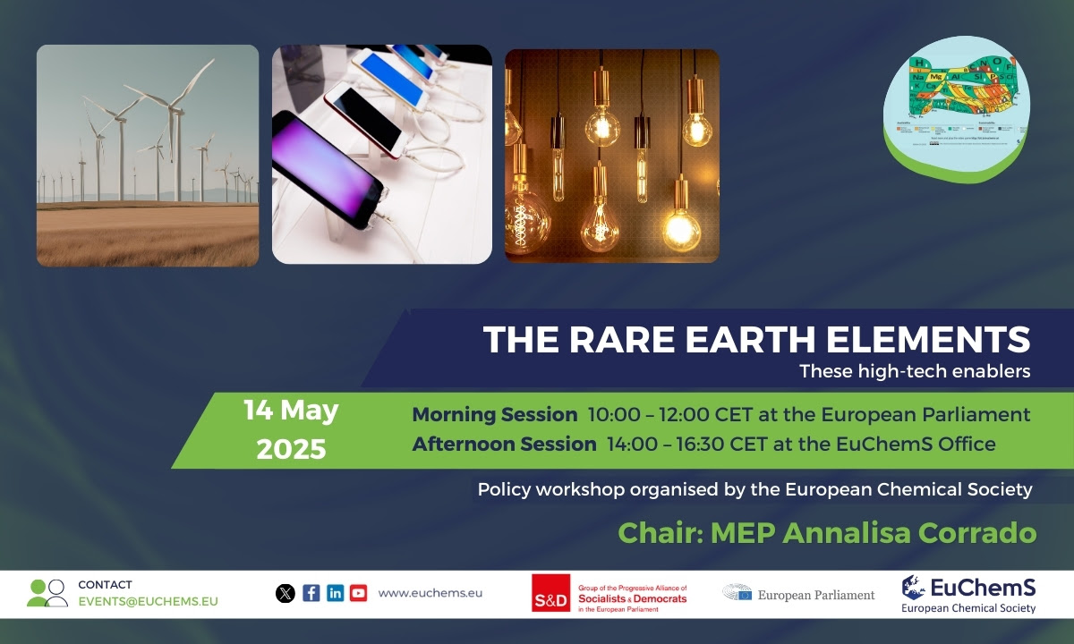 The Rare Earth Elements EuChemS Science-Policy Workshop